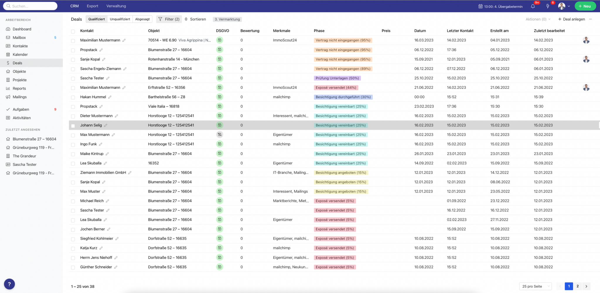 Immobilienunternehmen - Propstack